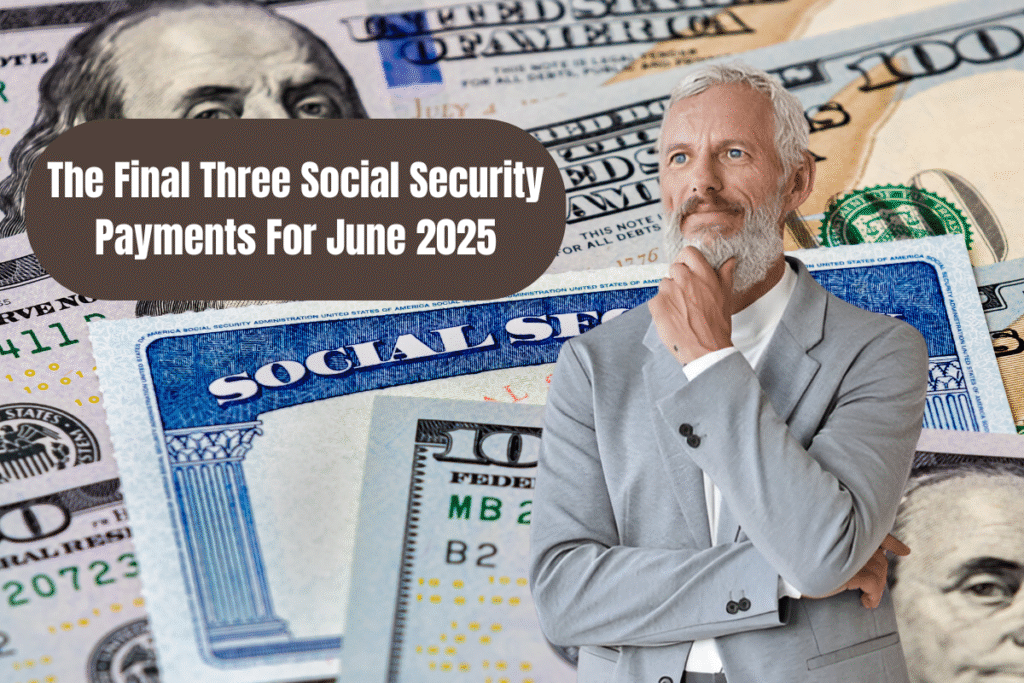 The Final Three Social Security Payments For June 2025: People who are ...